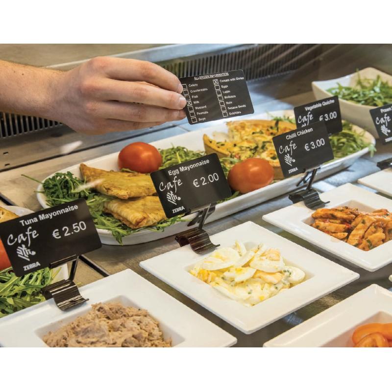 White CR80 10mil Adhesive Blank Cards | ID Card Printer | Barcode ...