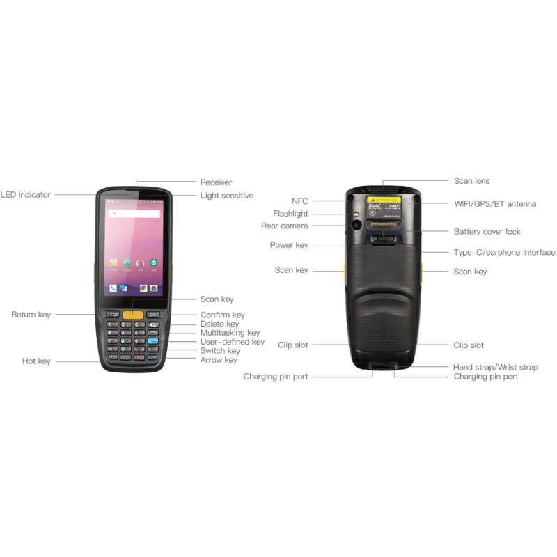 iData K1S Mobile Computer With Keyboard | Industrial