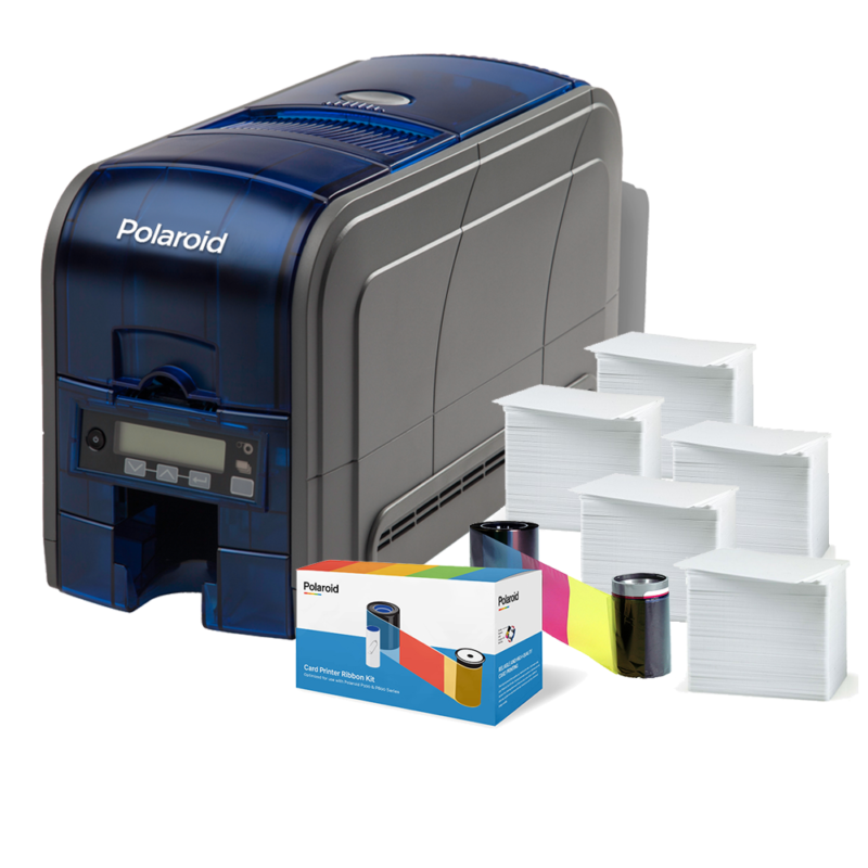 PVC Plastic ID Card Printers - Zebra, Polaroid, Entrust