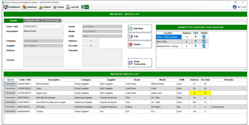 Barcode Tracking Software & Inventory Management Singapore | ALL ID ASIA