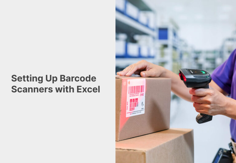 Setting Up Barcode Scanners with Excel | All ID Asia